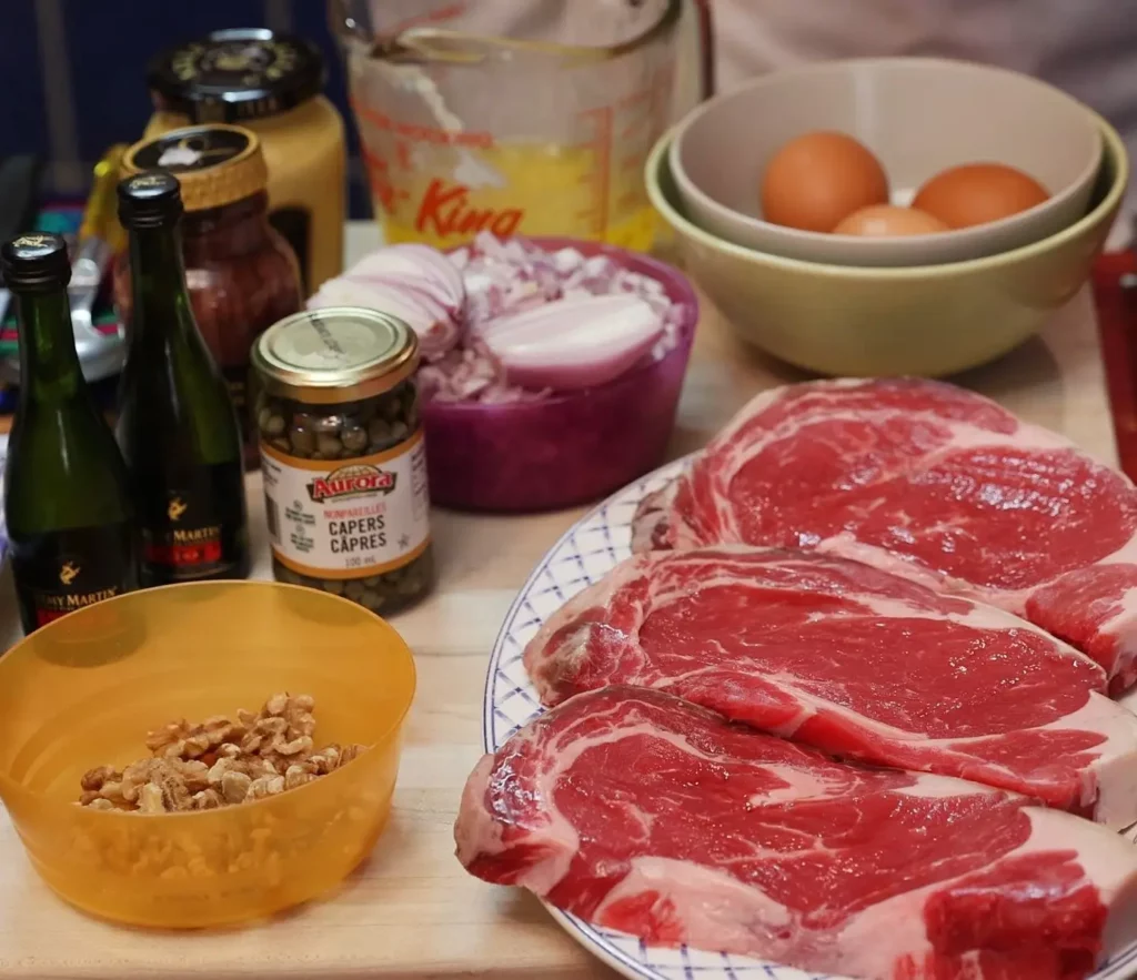 Steak Sauce Entrecôte — Warm Herb-Butter Emulsion with Anchovy - CHEF Dumas