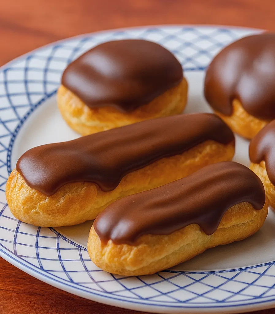 Éclairs au chocolat maison – Recette facile avec crème pâtissière et ...