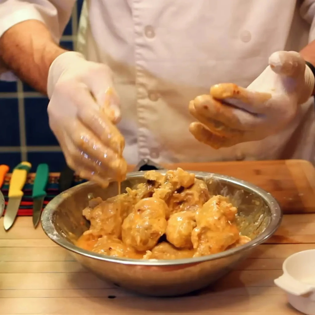 Poulet frit maison ultra croustillant — Poulet poché, liaison aux œufs ...